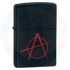 Zippo upaljač Anarchy Black Matte
