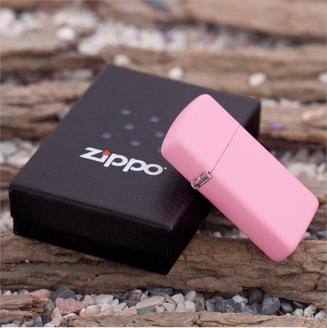 Zippo upaljač Pink Matte Slim
