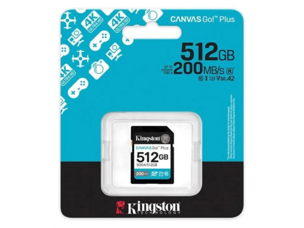 KINGSTON Memorije kartice SDG4 512GB