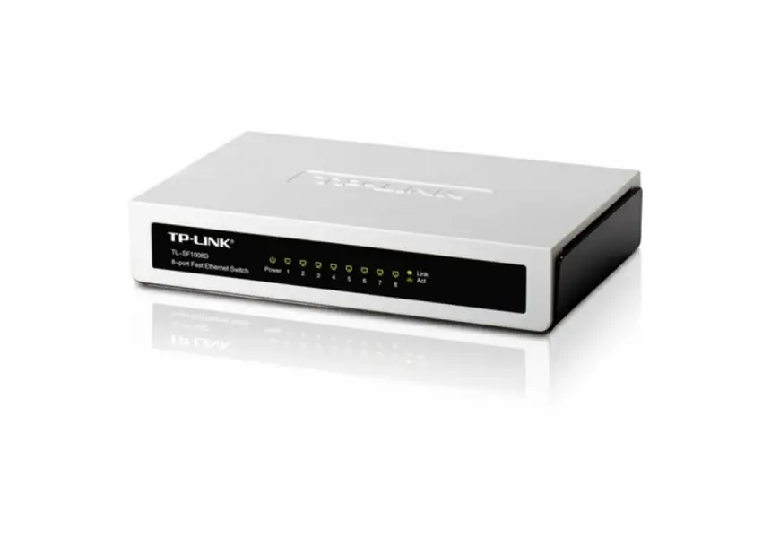 TP LINK TL-SF1008D Switch,8port,10-100Mbps