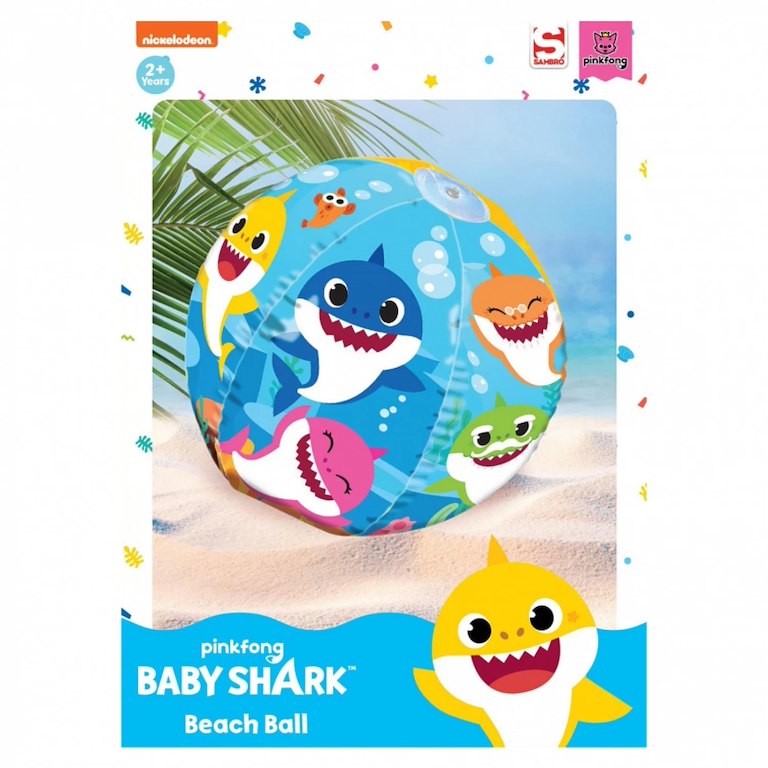 BABY SHARK LOPTA ZA PLAZU BSH-3861