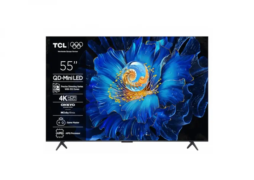 Televizor TCL 55C6KS/MiniLED/55"/4K/60Hz/Google TV/crna