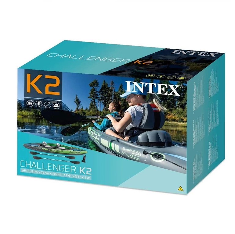 INTEX KAJAK DVOSED CHALLENGER K2 68306NP