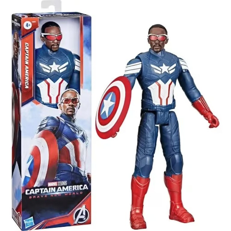 MARVEL FIGURA CAPTAIN AMERICA TITAN HERO F92765L00