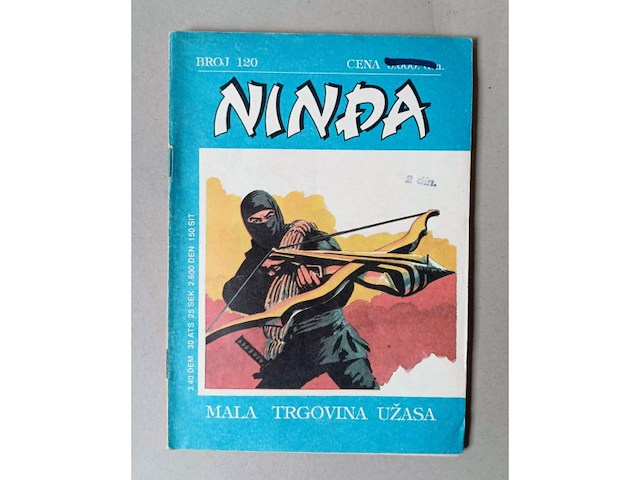 NINĐA broj 120 - MALA TRGOVINA UZASA