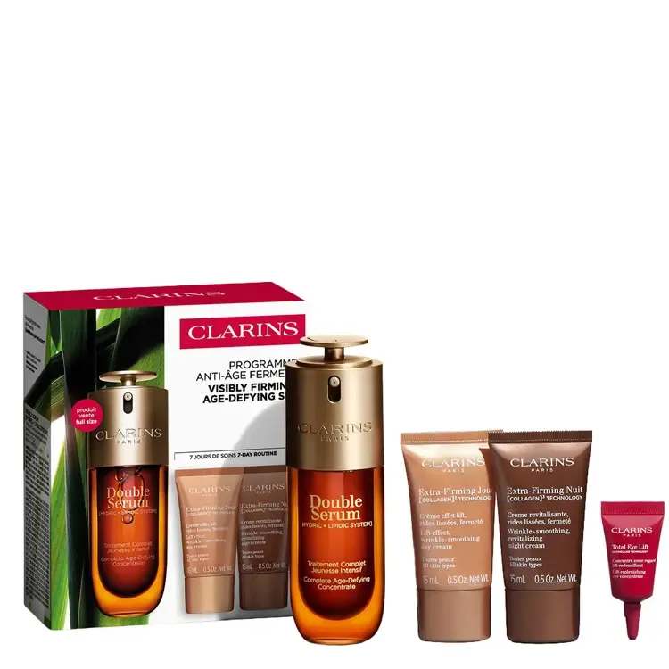 CLARINS
Double Serum & Extra Firming Set 26