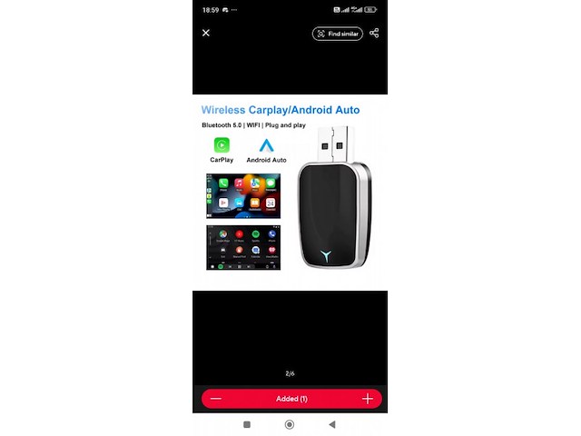 Mini Android auto AI Box