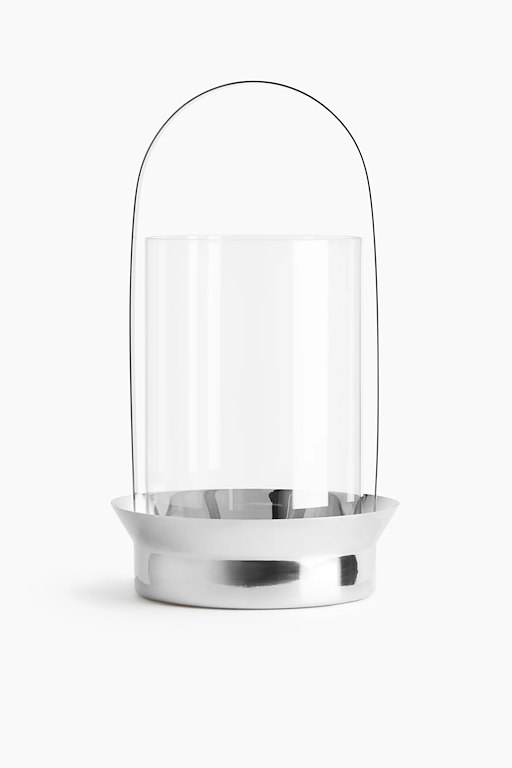 LARGE GLASS LANTERN