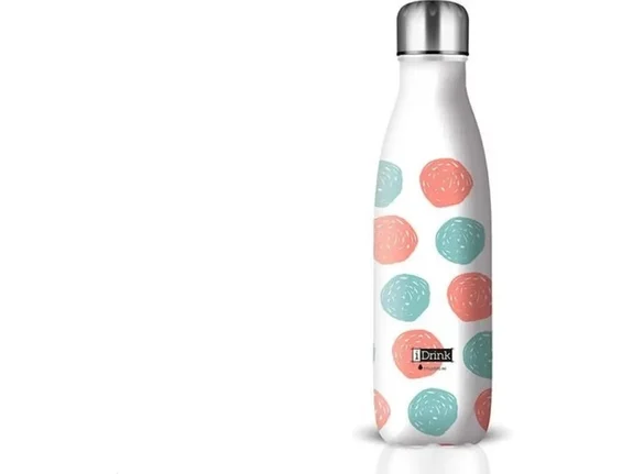 Itotal Metalna boca 500ml Dots ID0007