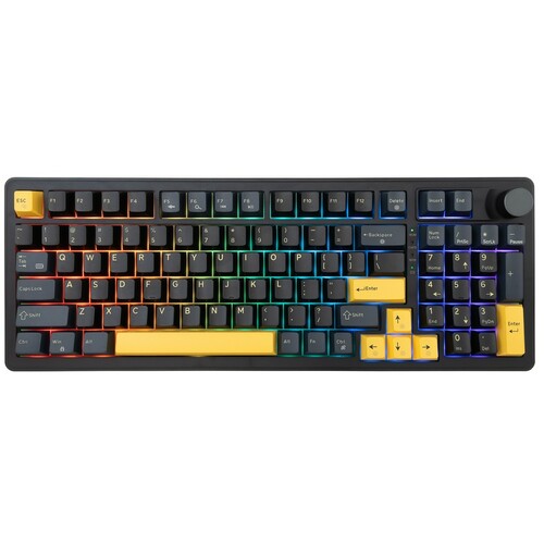 WHITE SHARK Premium GK 007151 EXCALIBUR US, Black Keyboard
