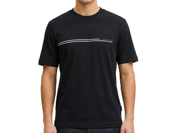 Jack&Jones Muška majica JCOFUSION CHEST BRAND SS CREW SN