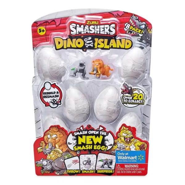 Dino Island set 8 jaja iznenađenja Smashers Zuru 1045463
