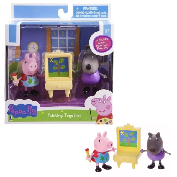 Set Peppa i Deni Pas slikaju zajedno Peppa Prase 1043920