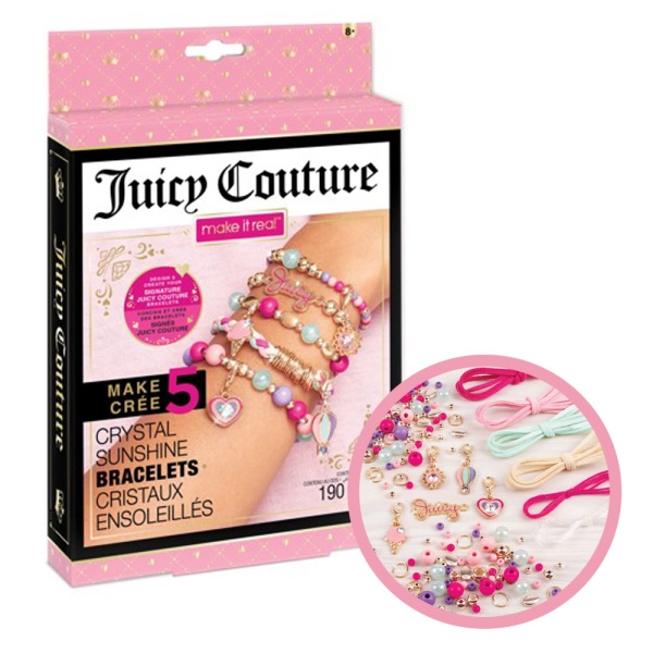 Set za pravljenje narukvica Crystal Juicy Couture 1043911
