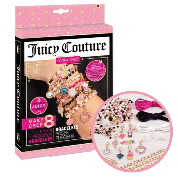 Set za pravljenje narukvica Pink & Precious Juicy Couture 1043910