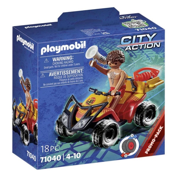 Vozilo kvad za plažu City Action Playmobil 1041906