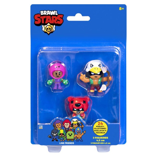 Set 3 figurice 4.5 cm Brawl Stars 1041117