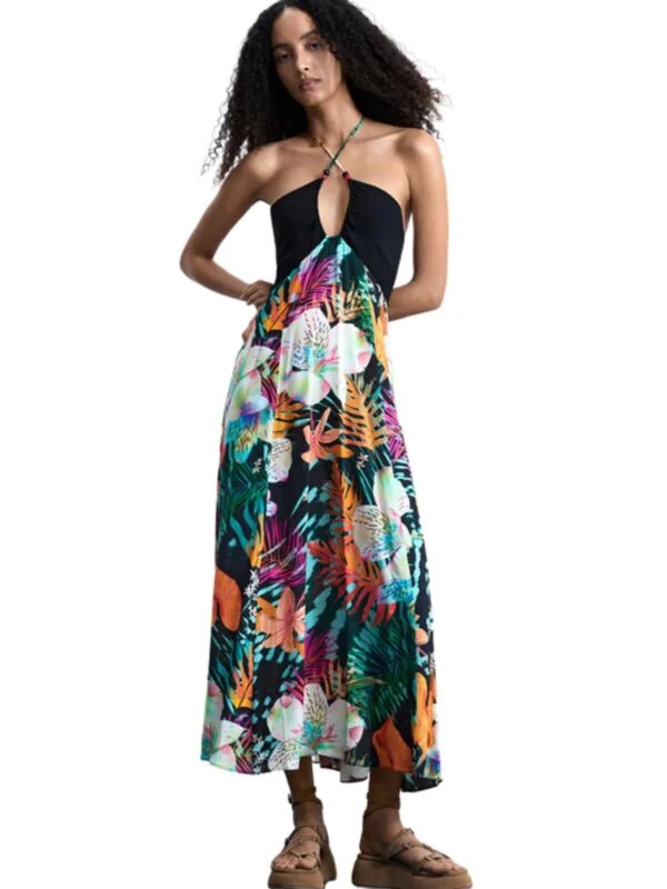Desigual - Maxi haljina sa printom