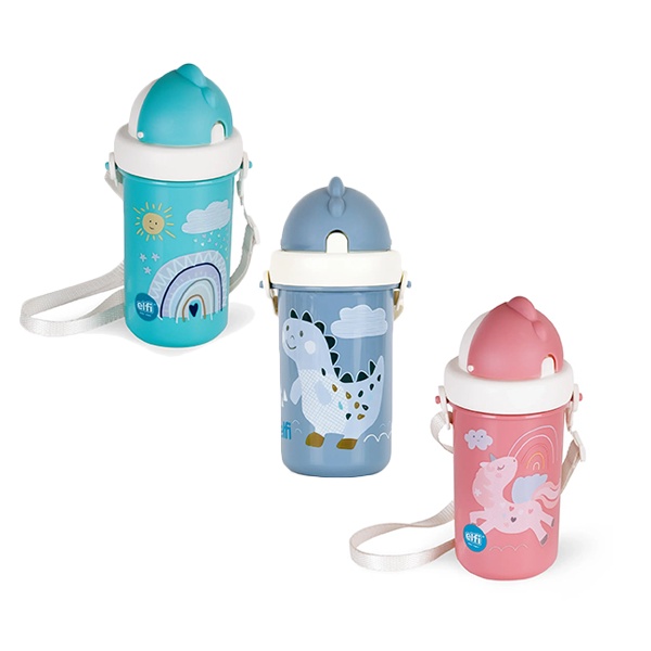 Šolja sa slamčicom 360 ml Elfi Gardening RK39