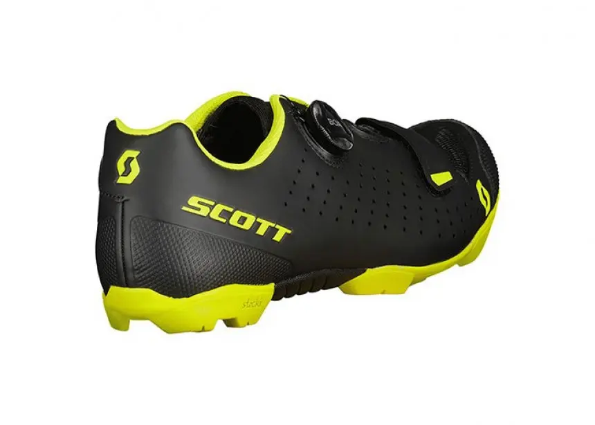 CIPELE SCOTT MTB COMP BOA matt black-sulphur yellow 43 44