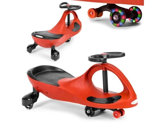 Eco Toys Guralica za decu led točkovi red Wiggle