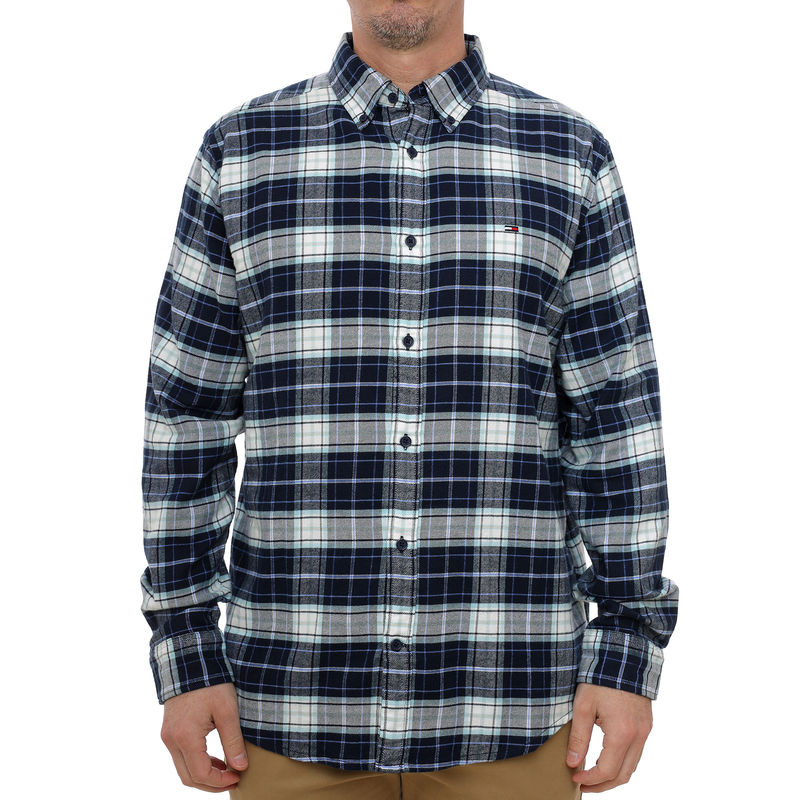 Muška košulja Tommy Hilfiger Tjm reg flannel check shirt ext