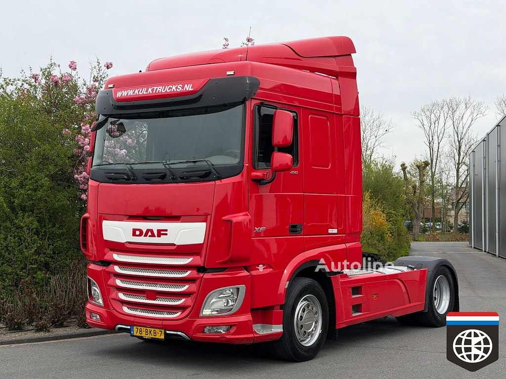 DAF XF 450 FT STAND AIR CONDITIONER - SMART TACHO 2 - DUTCH TRUCK tegljač