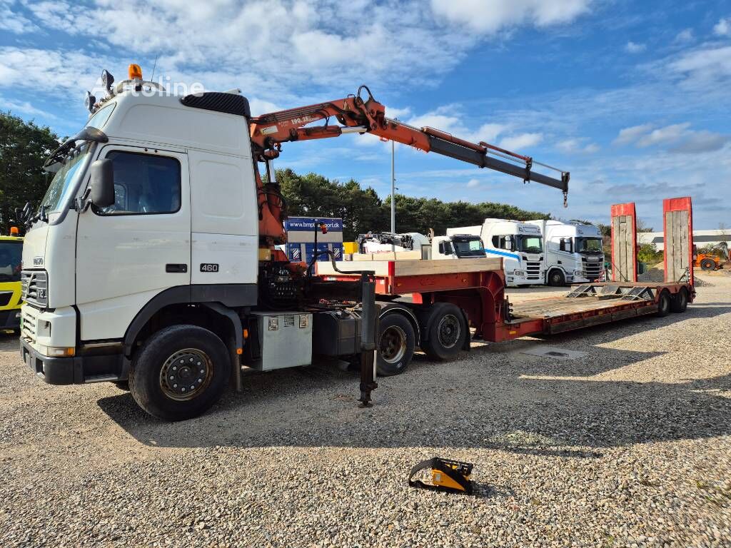 Volvo FH 12 460 6x2 // Terex 190.2E crane + remote tegljač