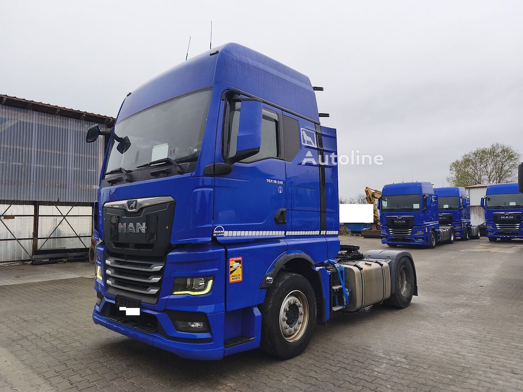 MAN 18.510 GX TGX Retarder XXL 2 Tanks AERO (8) tegljač