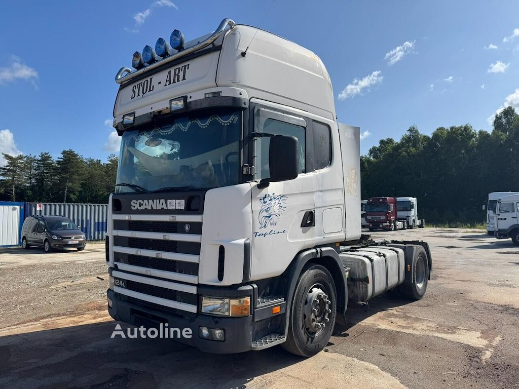 Scania 124 - 420 Topline (MANUAL GEARBOX / BOITE MANUELLE / RETARDER) tegljač