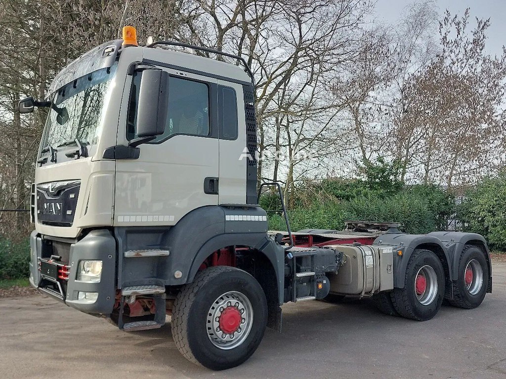 MAN TGS 33.500 6x6 BLS – Cardan-ALLRAD – Kiphydraulic. Big axles. tegljač