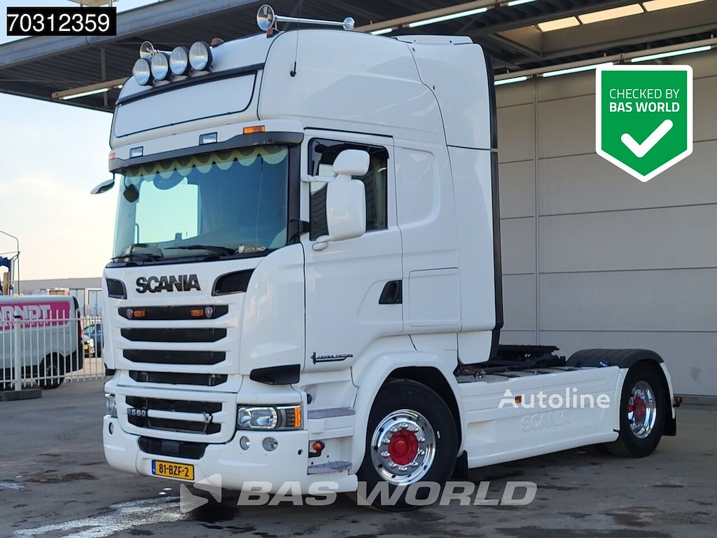 Scania R580 R 4X2 Special Interior! NL-Truck V8 APK 01-2027! Retarder X tegljač