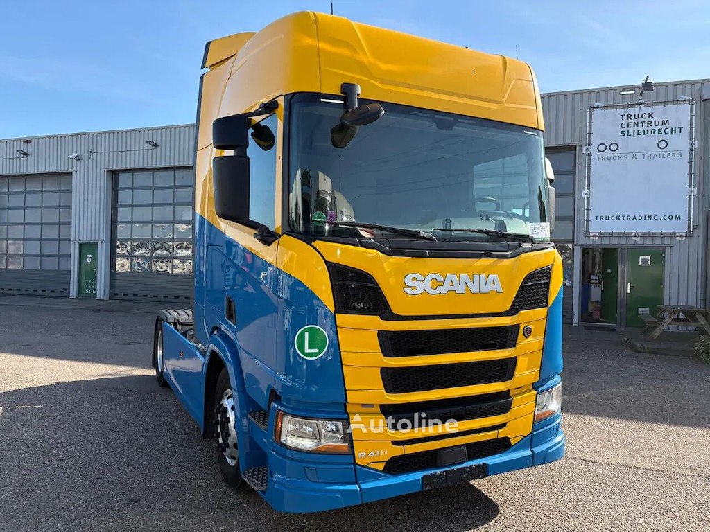 Scania R410 NGS Skirts/Retarder/gardner denver/ fluid compressor/PTO tegljač