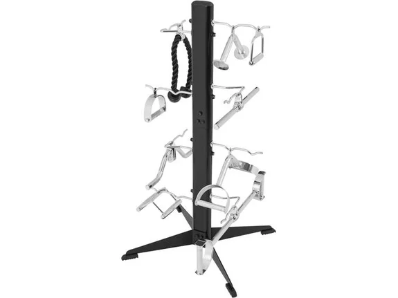 Gorilla Sports Stalak za nastavke + Set nastavaka za lat / kros mašinu
Uredite stalkom za lat nastavke svoj prostor za treniranje, bilo da je to vaša soba, garaža ili teretana
Uredite stalkom za...