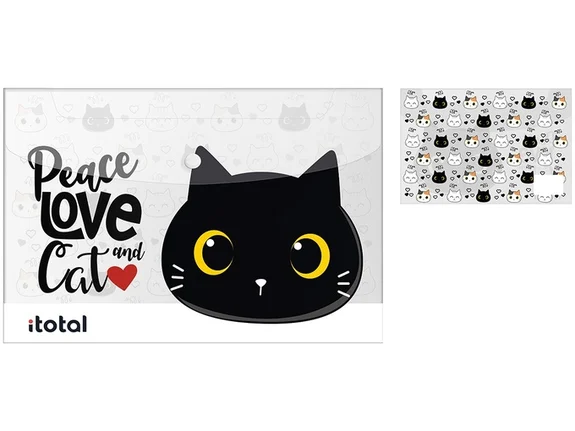 Itotal Fascikla pismo A4 PVC Cat XL2620