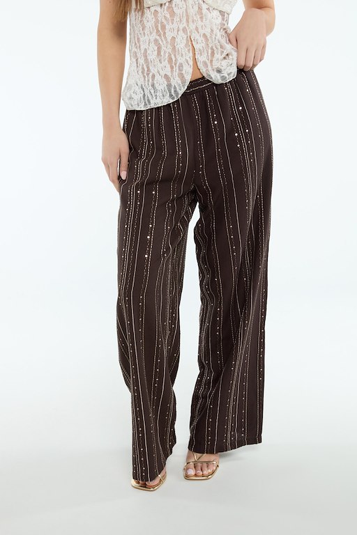Hose mit weitem Bein