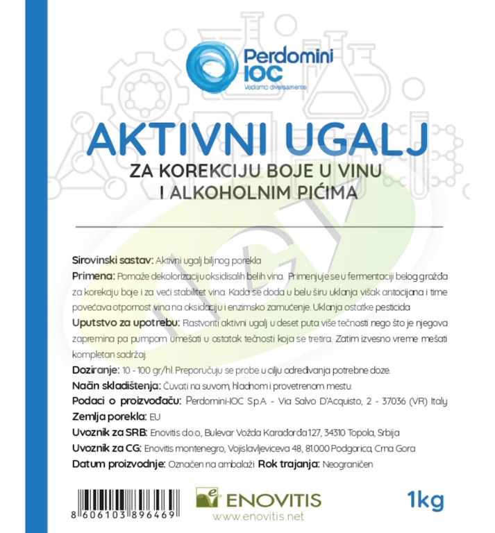 AKTIVNI UGALJ ZA NEUTRALISANJE MIRISA 1|1