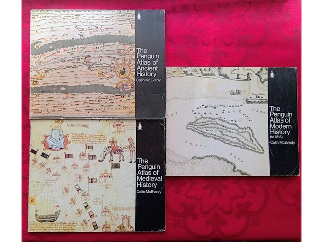 The Penguin Atlas of History 1-3, Colin McEvedy