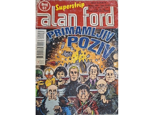 Alan Ford - br. 51- Primamljiv poziv