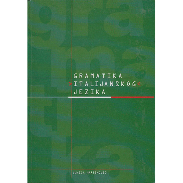 Gramatika italijanskog jezika – Vukica Martinović