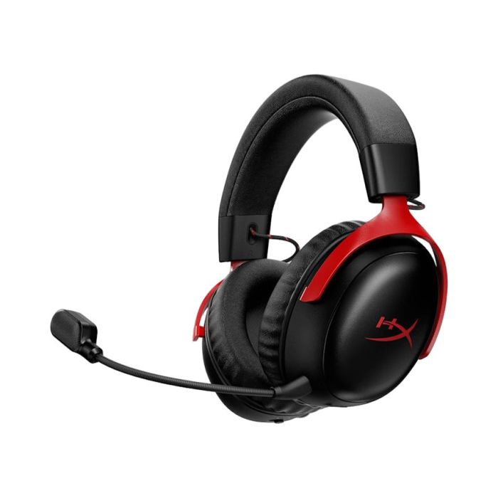 Slušalice HyperX Cloud III S Gaming / Wireless / Bežične / 2.4GHz / Bluetooth / Red-Black