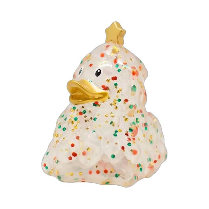 Figura Lilalu Patkica Glitter Christmas Tree Rubber Duck 9cm