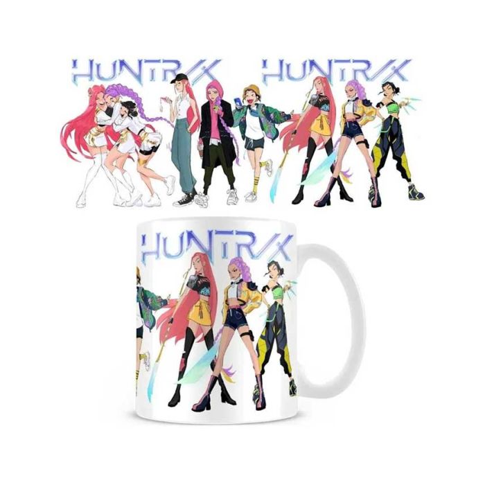 Šolja KPop Demon Hunters - Huntrix Mug - White