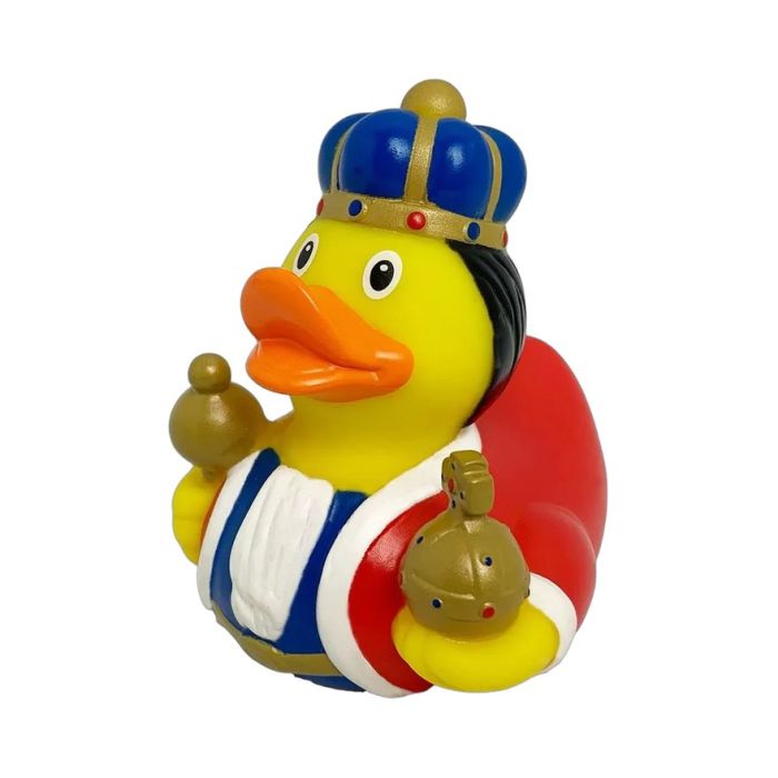 Igračka Lilalu King Rubber Duck 9cm