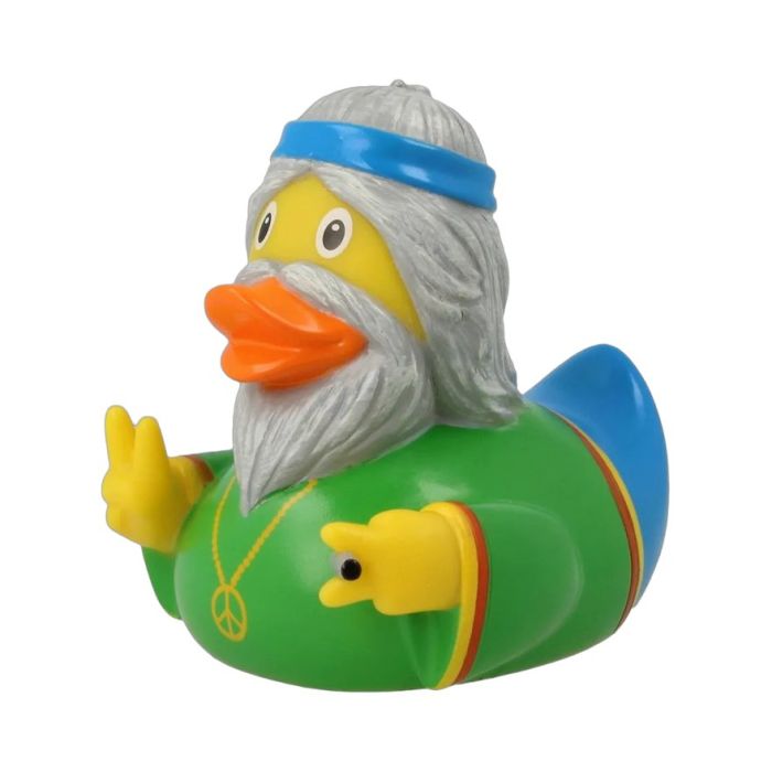 Igračka Lilalu Patkica Hippie Rubber Duck 9cm