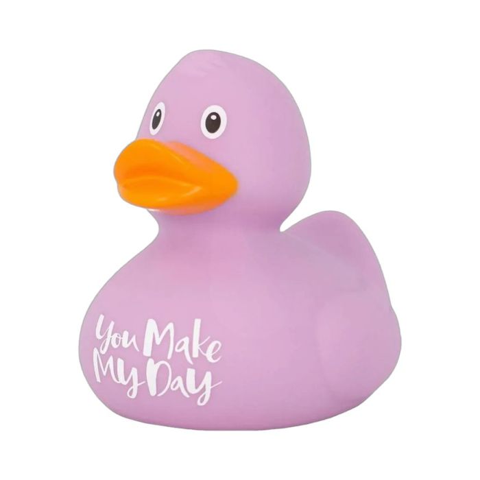 Igračka Lilalu Patkica You Make My Day Rubber Duck 9cm Purple