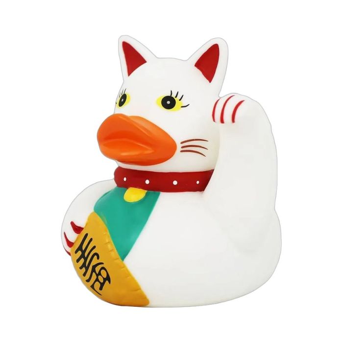 Igračka Lilalu Lucky Cat Rubber Duck 9cm