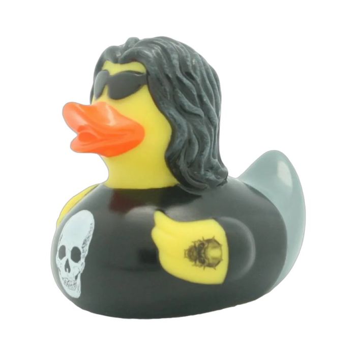 Igračka Lilalu Patkica Heavy Metal Rubber Duck 9cm