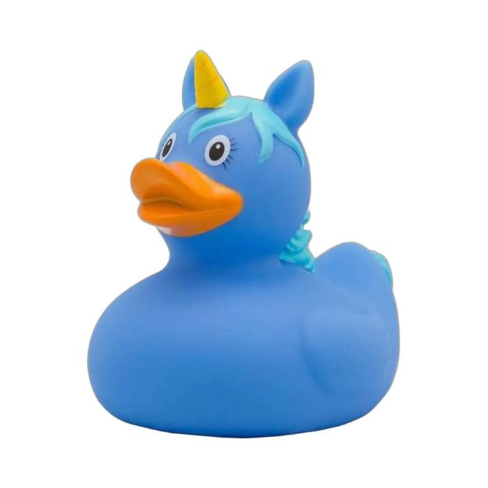 Igračka Lilalu Unicorn Blue Rubber Duck 9cm