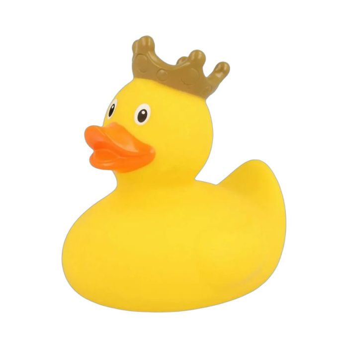 Igračka Lilalu Rubber Duck with Crown Yellow 9cm